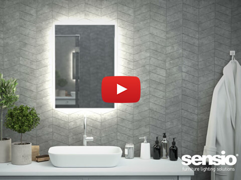 Sensio Serenity Duo Backlit 500 x 700mm LED Mirror - SE30716DM0